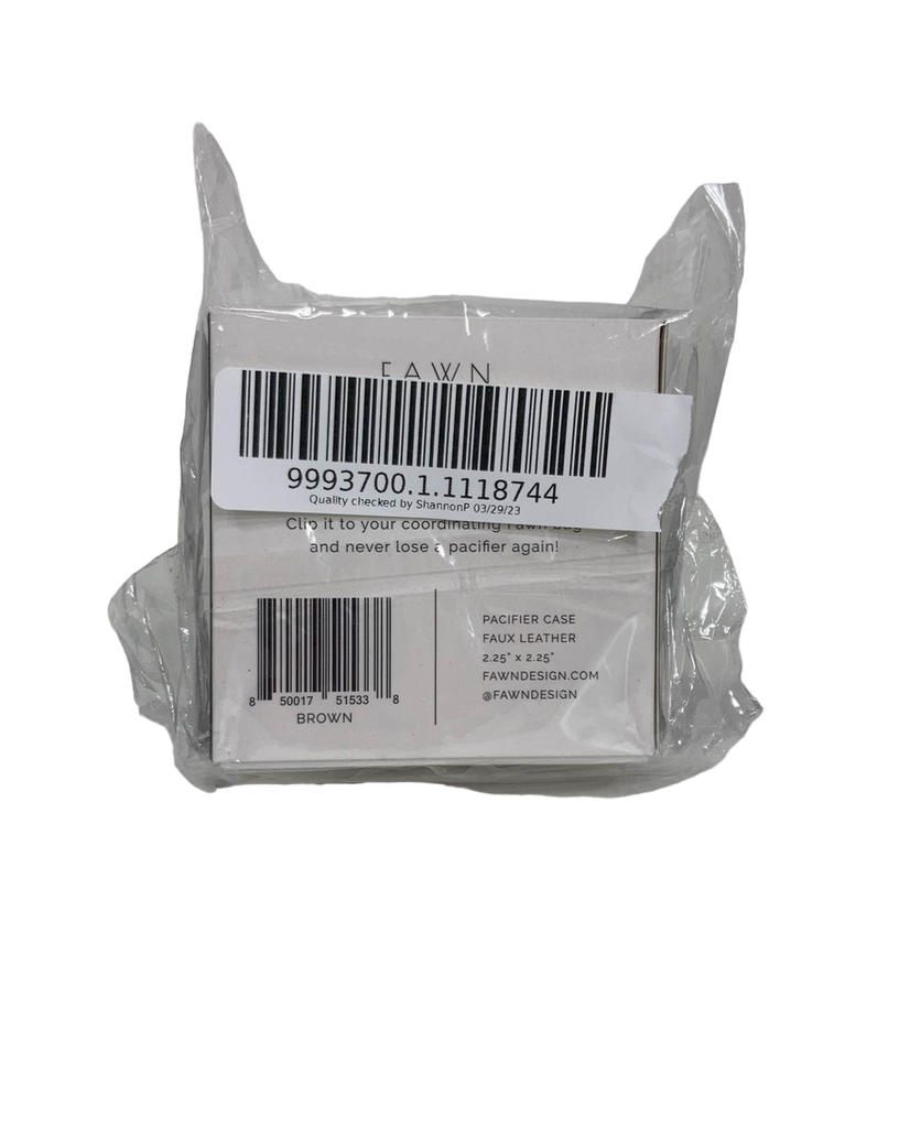 Fawn Design The Paci Case, Brown