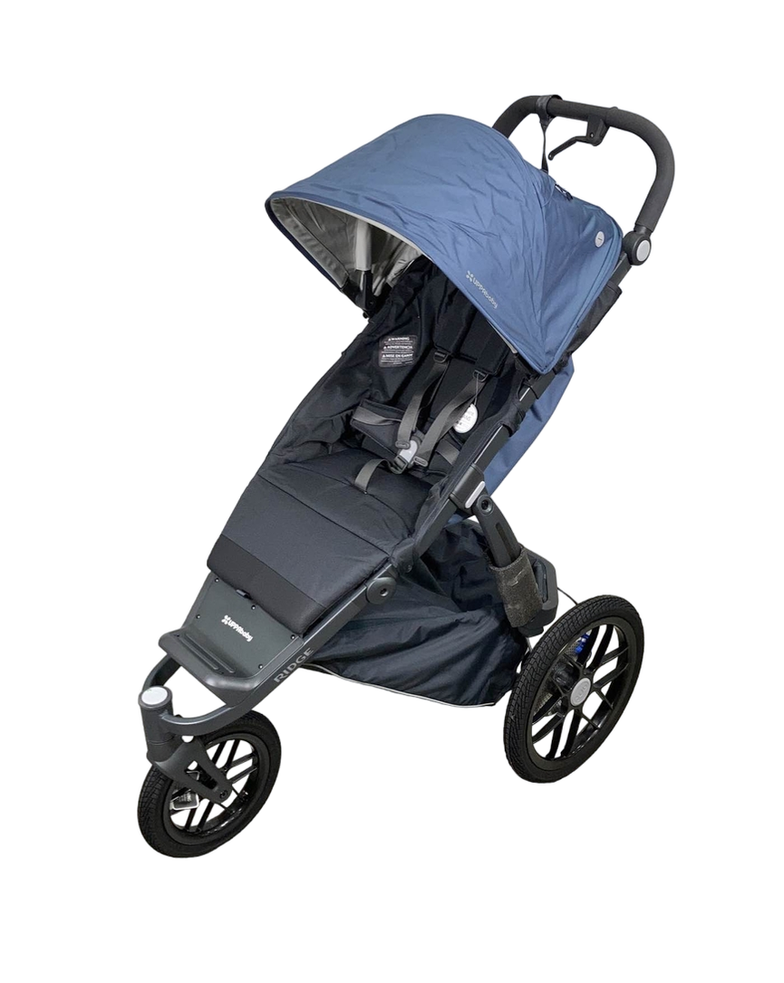 UPPAbaby RIDGE Jogging Stroller, 2021, Reggie (Slate Blue) — GoodBuy Gear