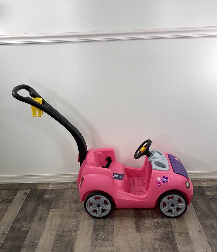Step2 Whisper Ride II Ride On Push Car, Pink
