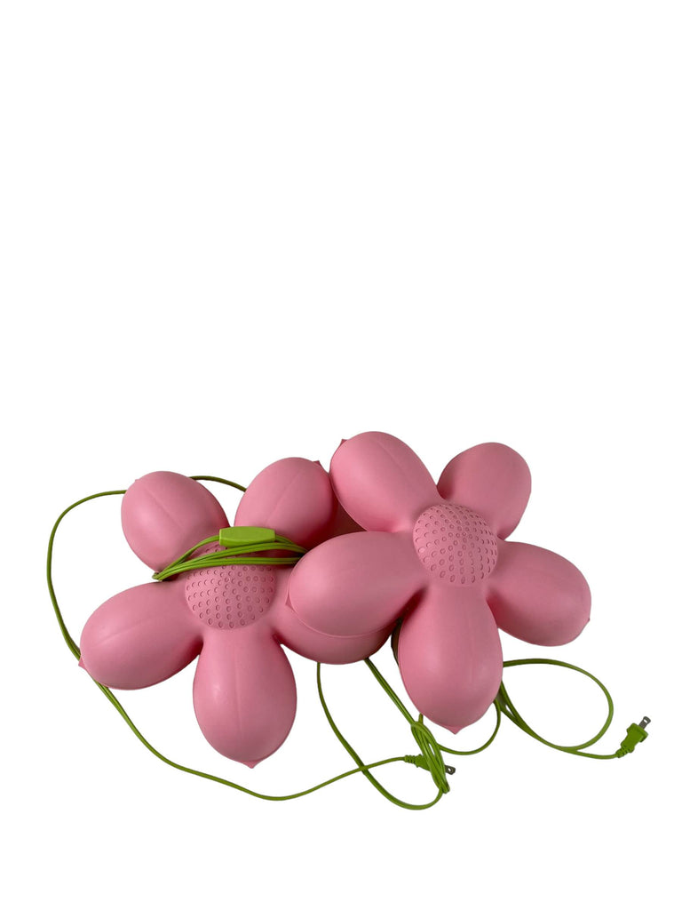 IKEA SMILA BLOMMA Wall Lamp Pink Flower, 2 Pack