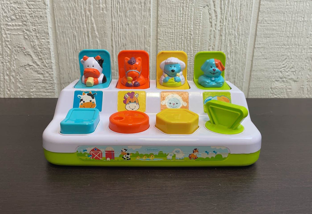 Infantino Bop & Pop Animal Pals