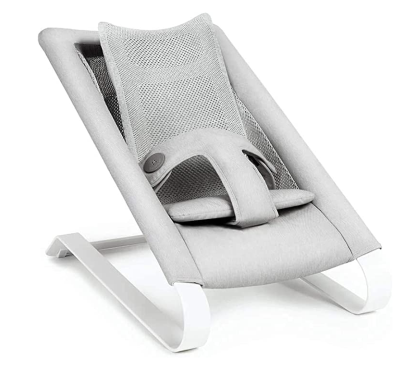 Bombol Bamboo 3Dknit Bouncer, Pebble Grey — GoodBuy Gear