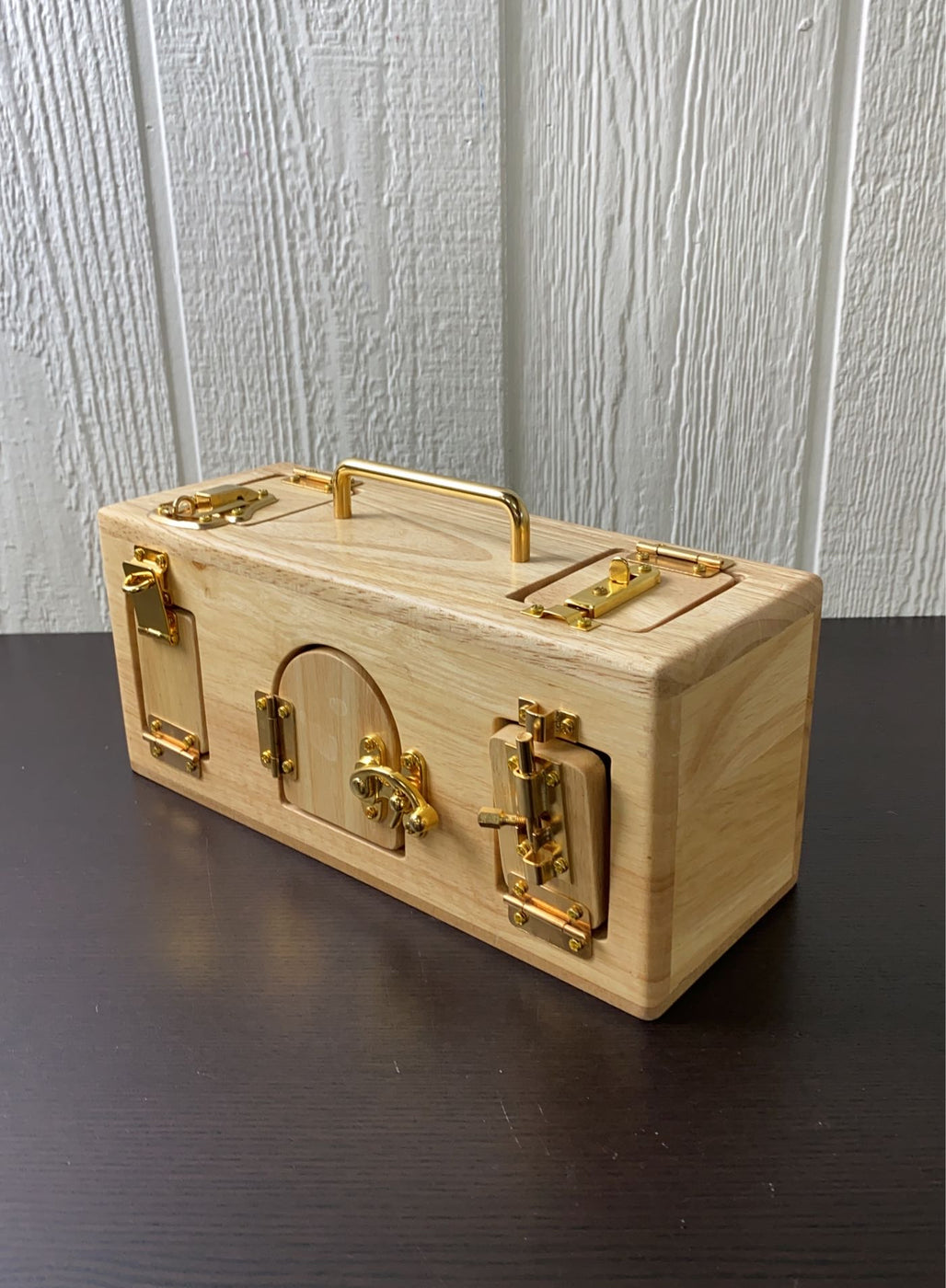 Wooden Montessori Lock Box — GoodBuy Gear