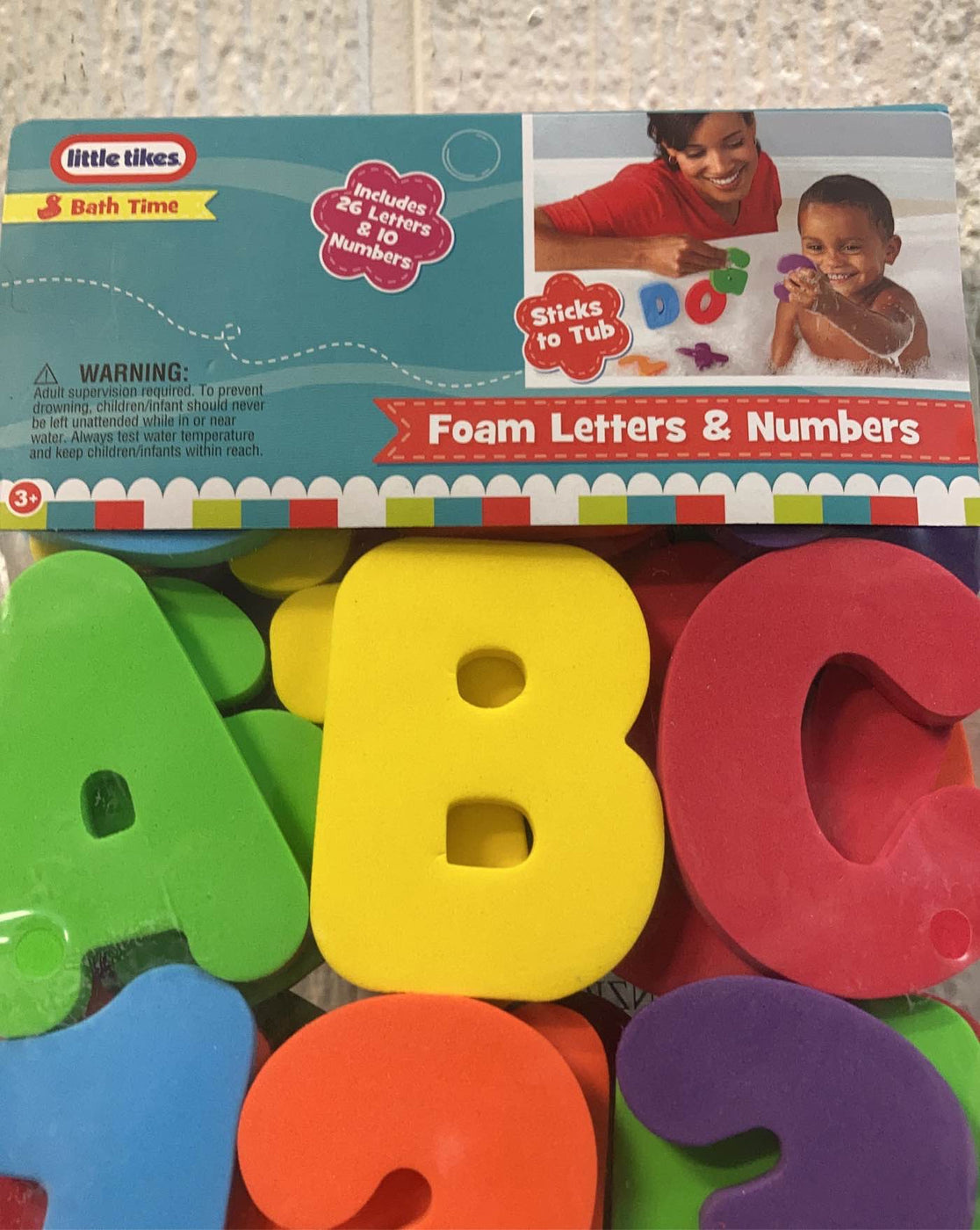 Little Tikes Foam Letters & Numbers — GoodBuy Gear