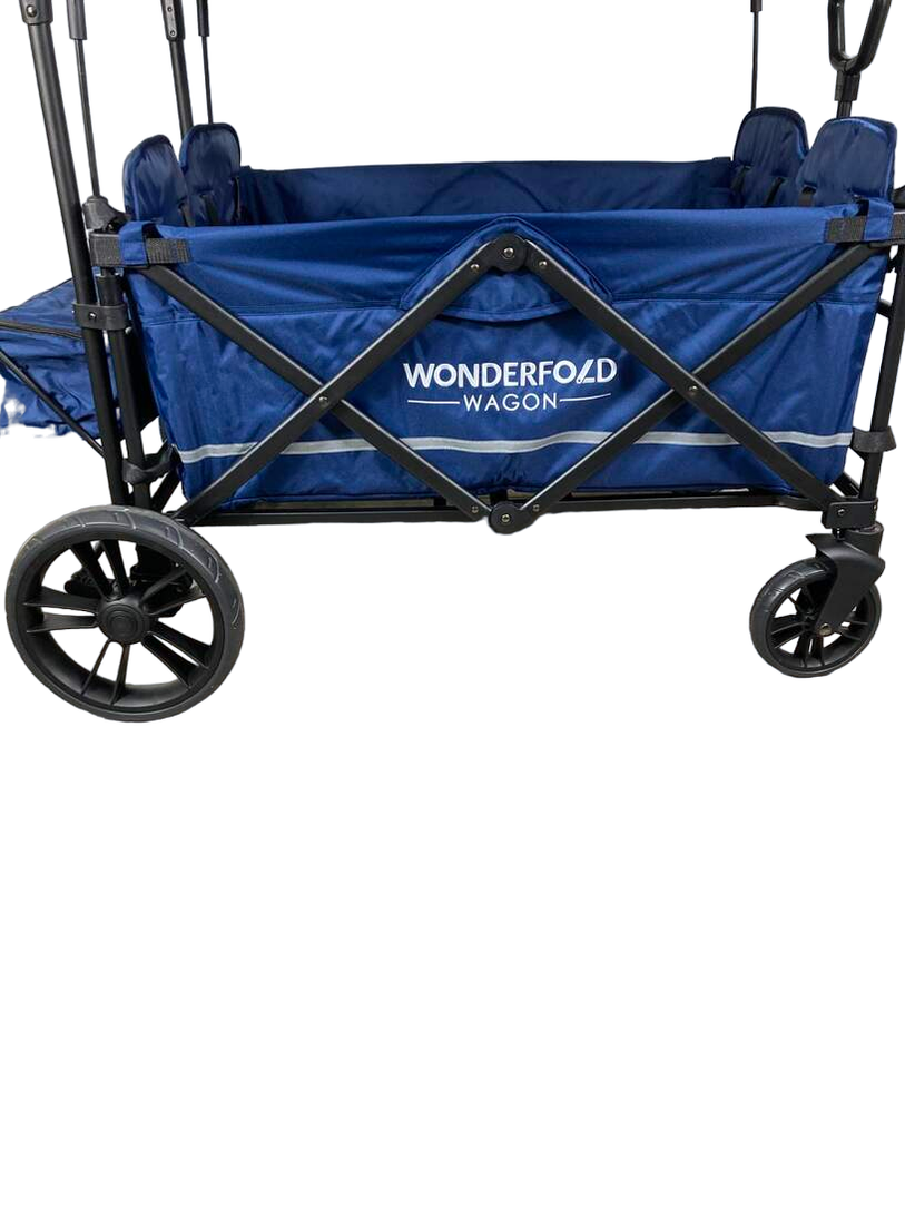 Wonderfold X4 Push & Pull Quad Stroller, 2022, Navy — GoodBuy Gear
