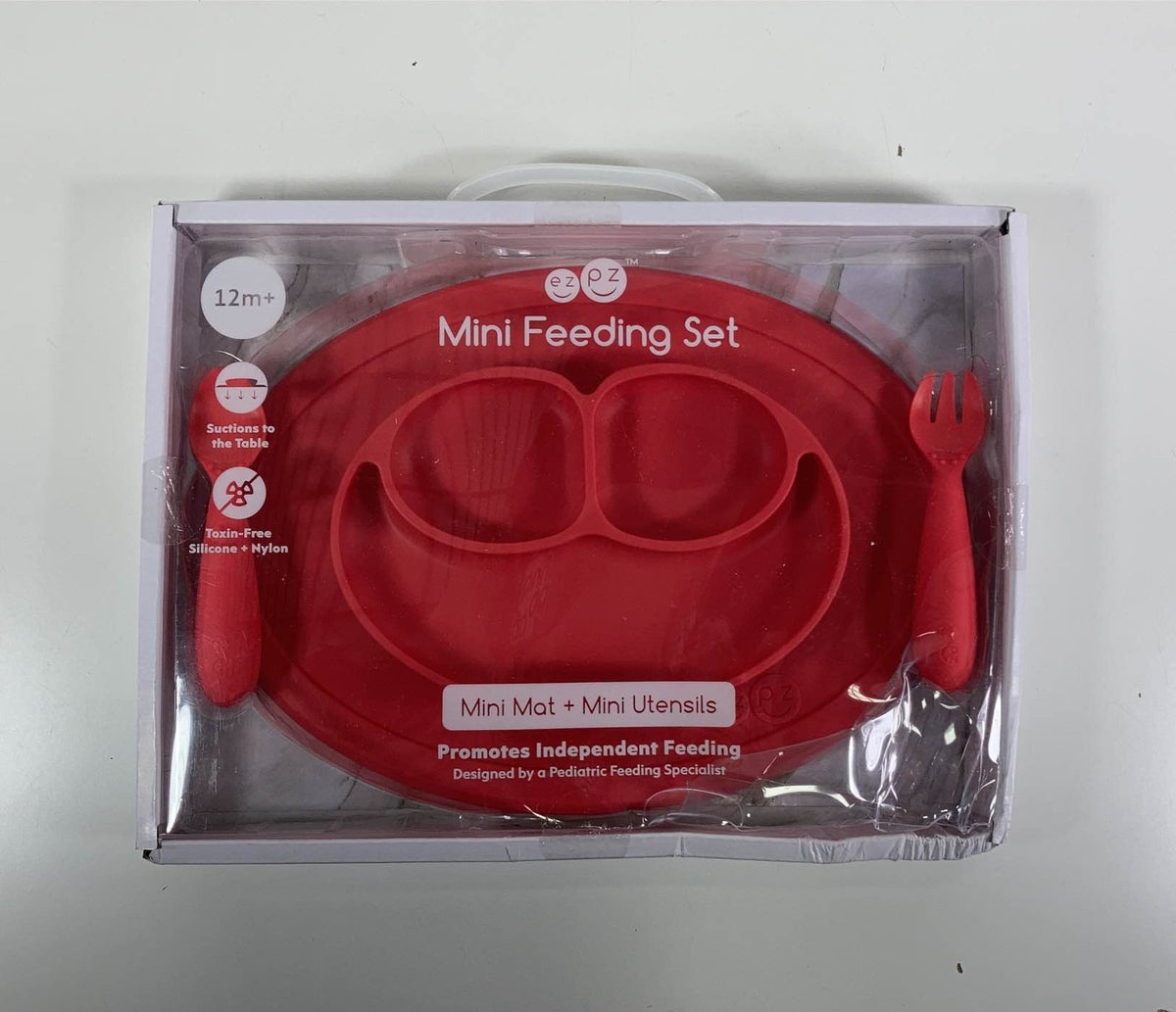 ezpz Mini Feeding Set, Pink — GoodBuy Gear