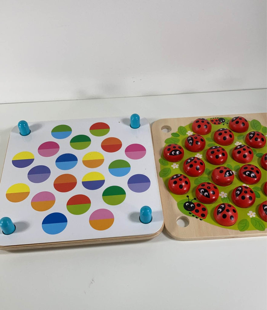 Fat Brain Toys Ladybug’s Garden Memory Game