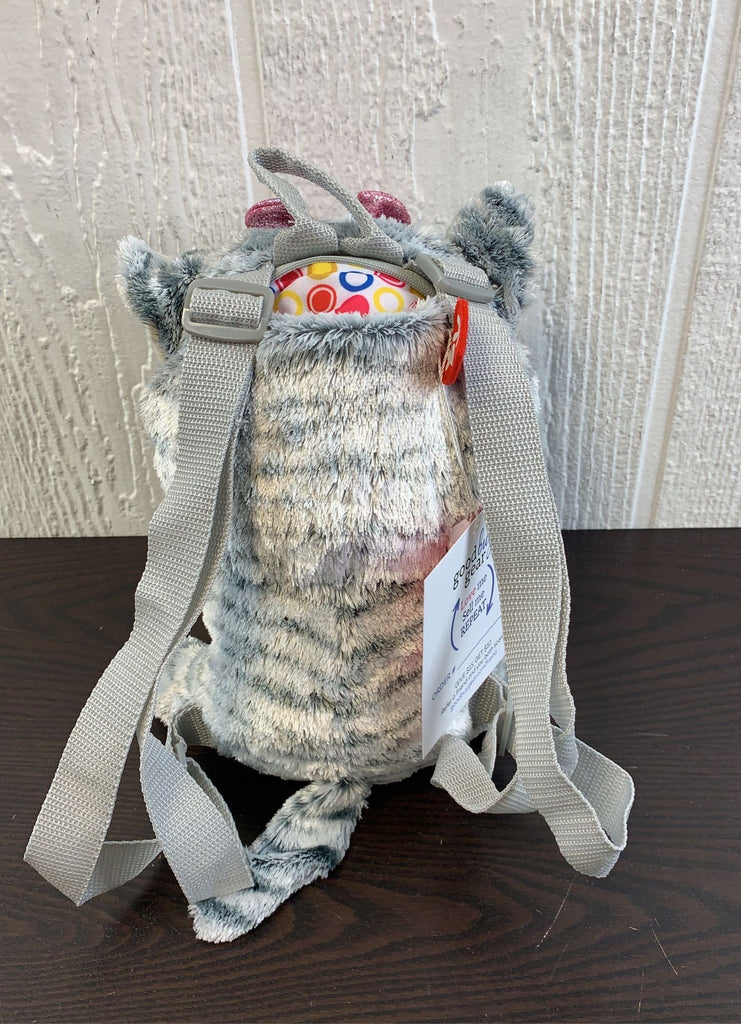 Ty Kiki Grey Cat Backpack