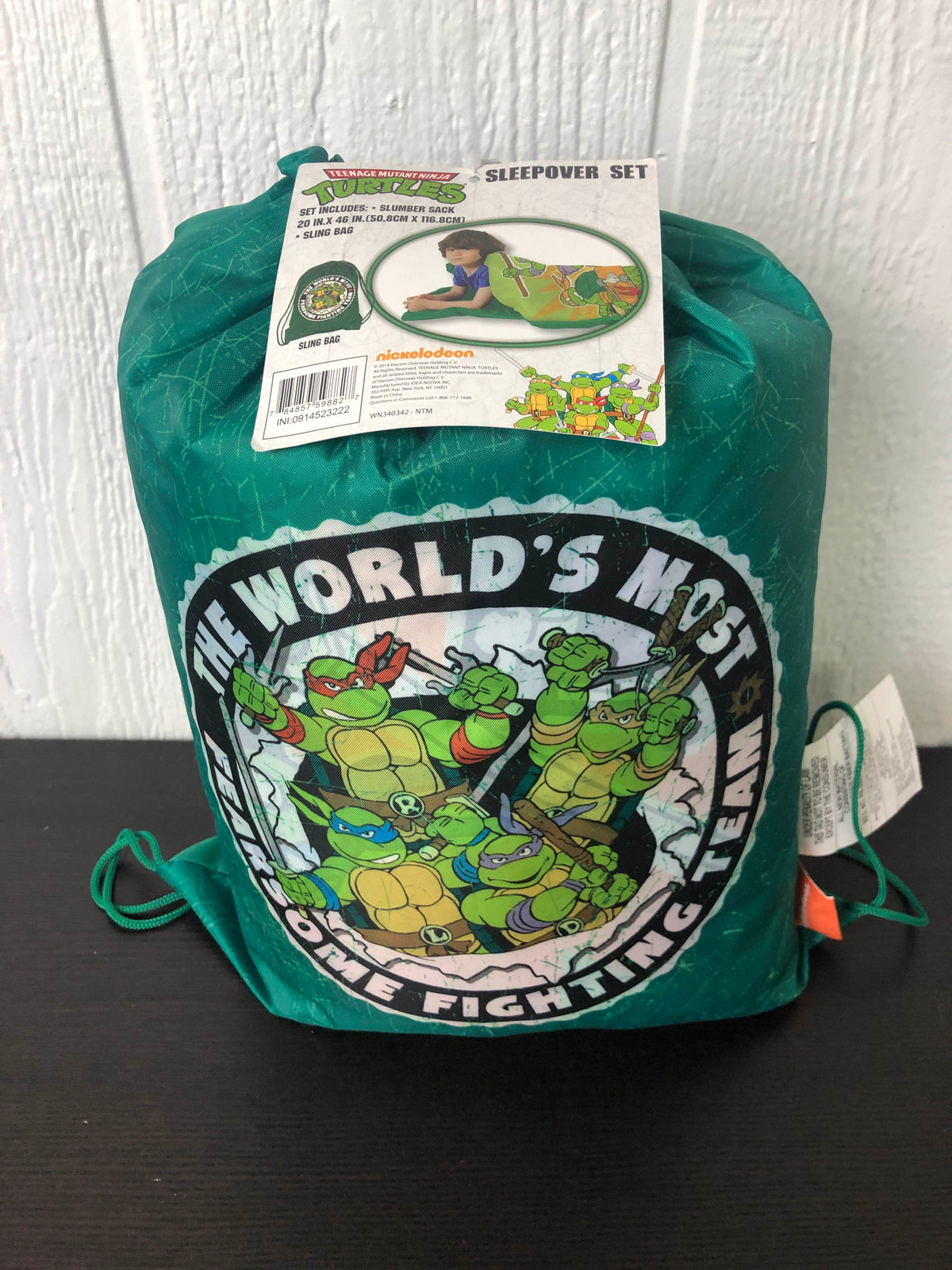 Nickelodeon Sleepover Set, Teenage Mutant Ninja Turtles — GoodBuy Gear