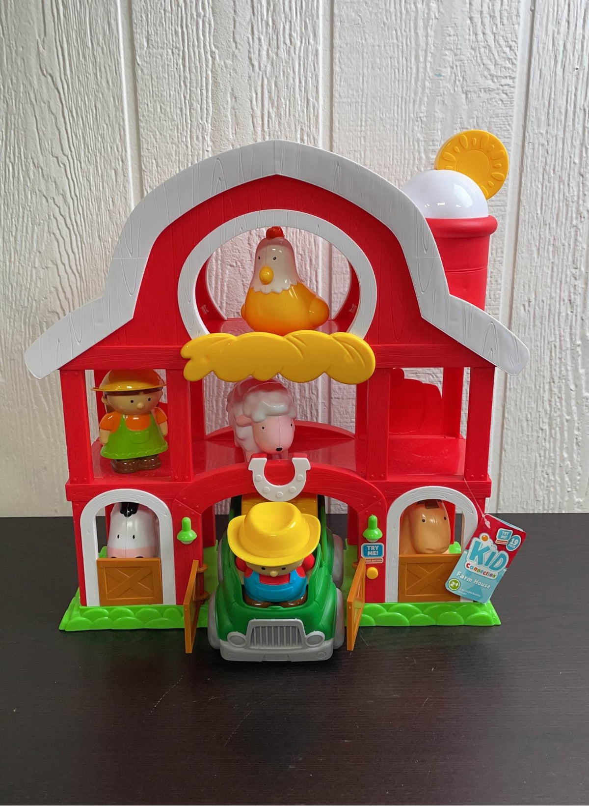 Kid Connection Farm House Play Set With Animals — GoodBuy Gear