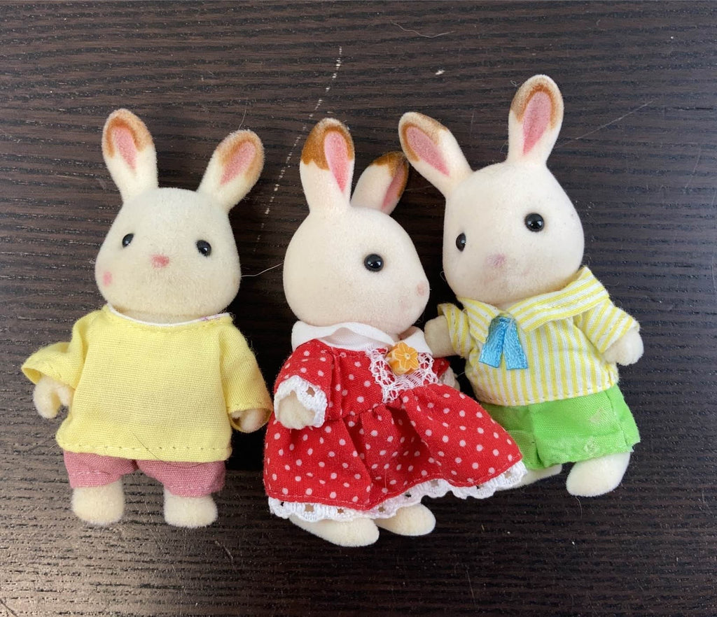 BUNDLE Calico Critters, Rabbit Family