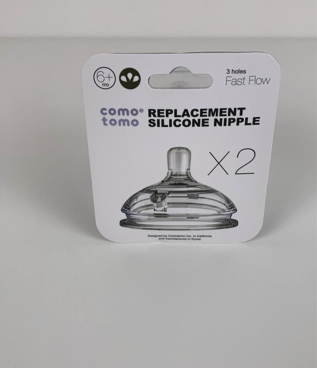 Comotomo Replacement Fast Flow Nipples — GoodBuy Gear