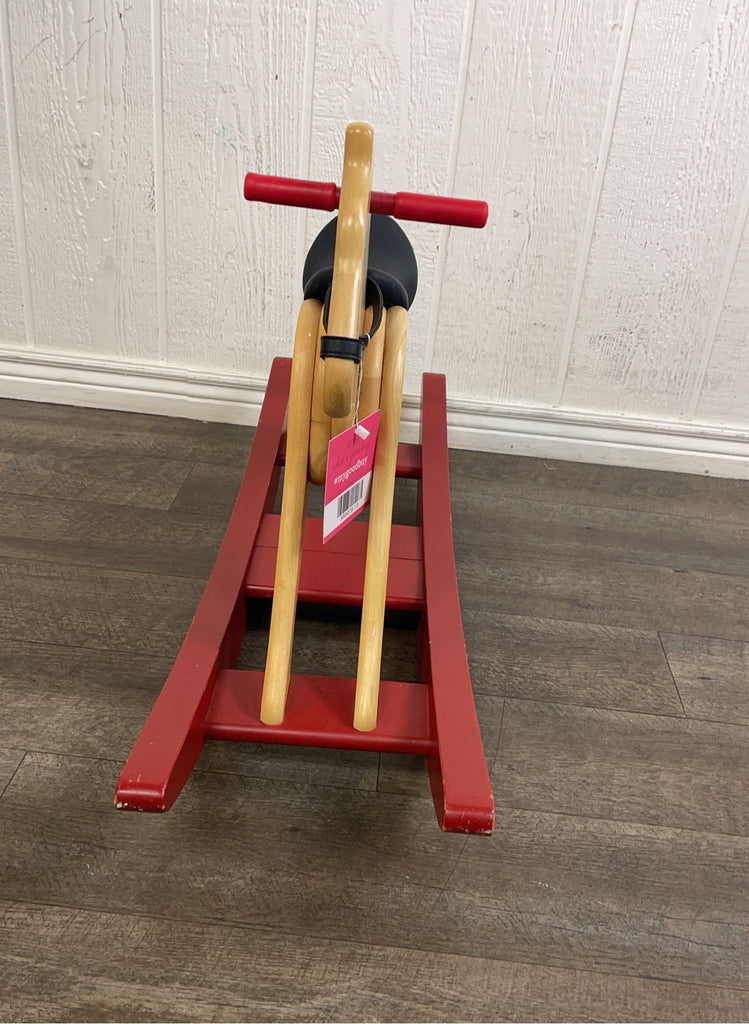 Radio Flyer Vintage Wooden Rocking Horse