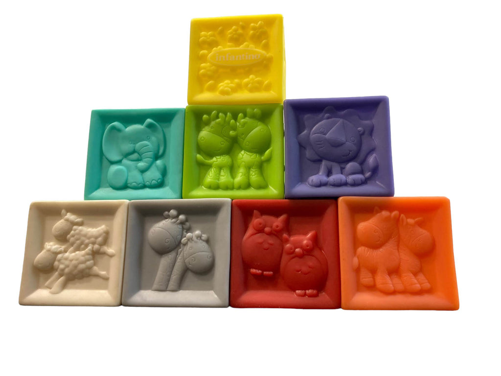 Infantino Squeeze & Stack Block Set