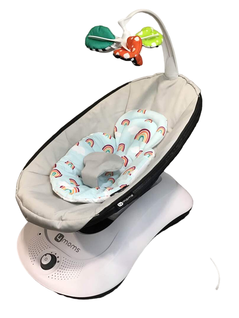 4moms RockaRoo with Infant Insert, Grey Classic