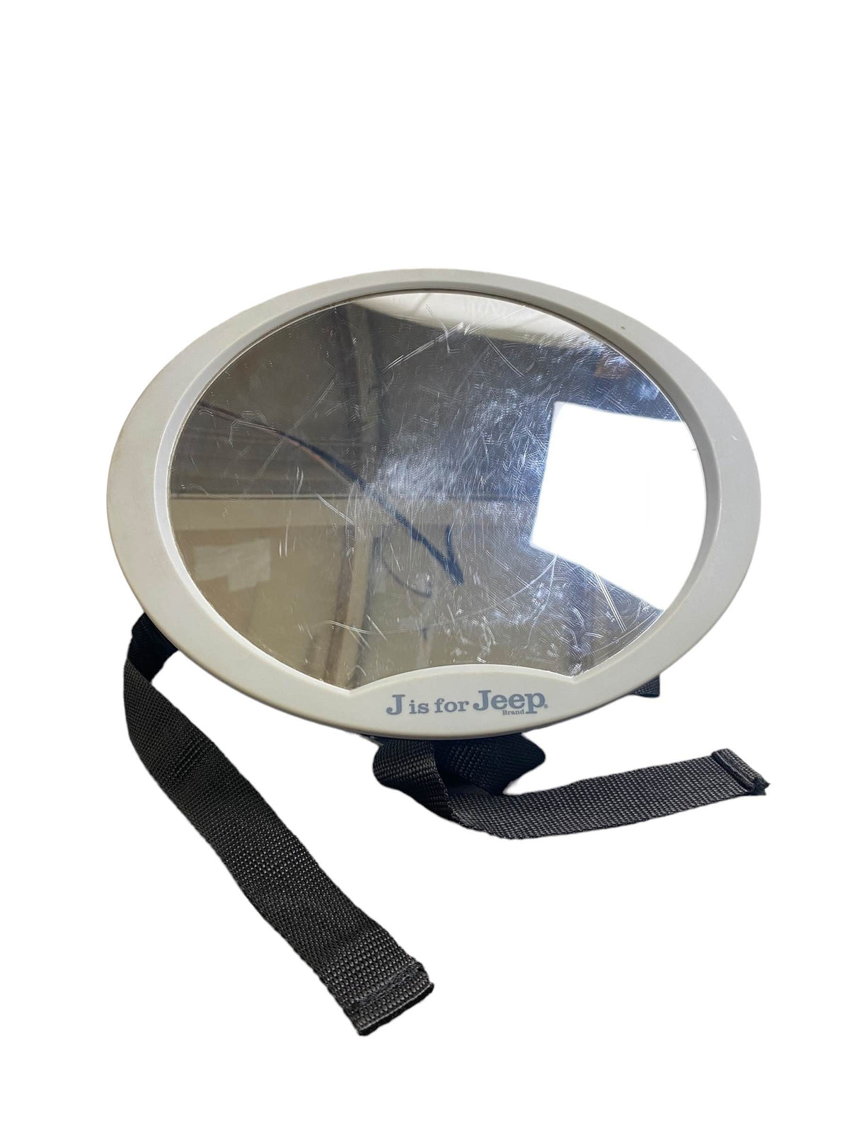 Jeep J Is For Jeep Oval Rear Facing View Car Mirror — GoodBuy Gear