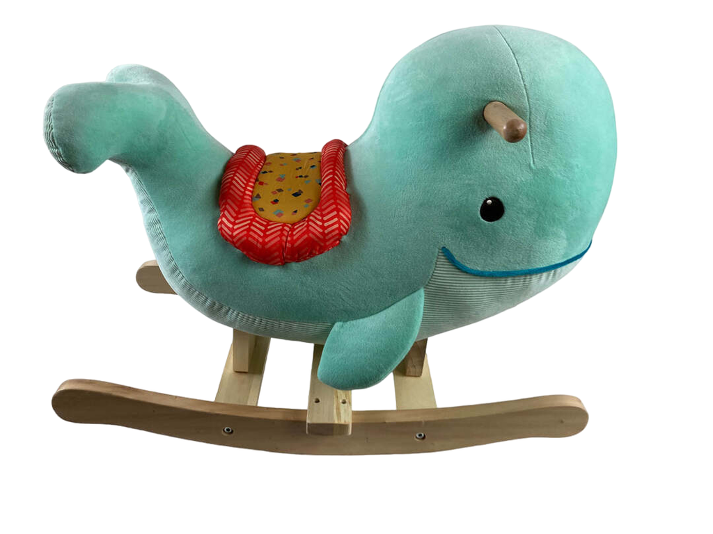 B. toys Rocking Animal, Whale
