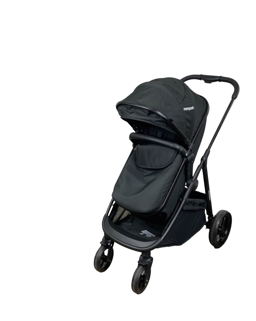 Mompush Wiz Stroller, 2021, Black — GoodBuy Gear