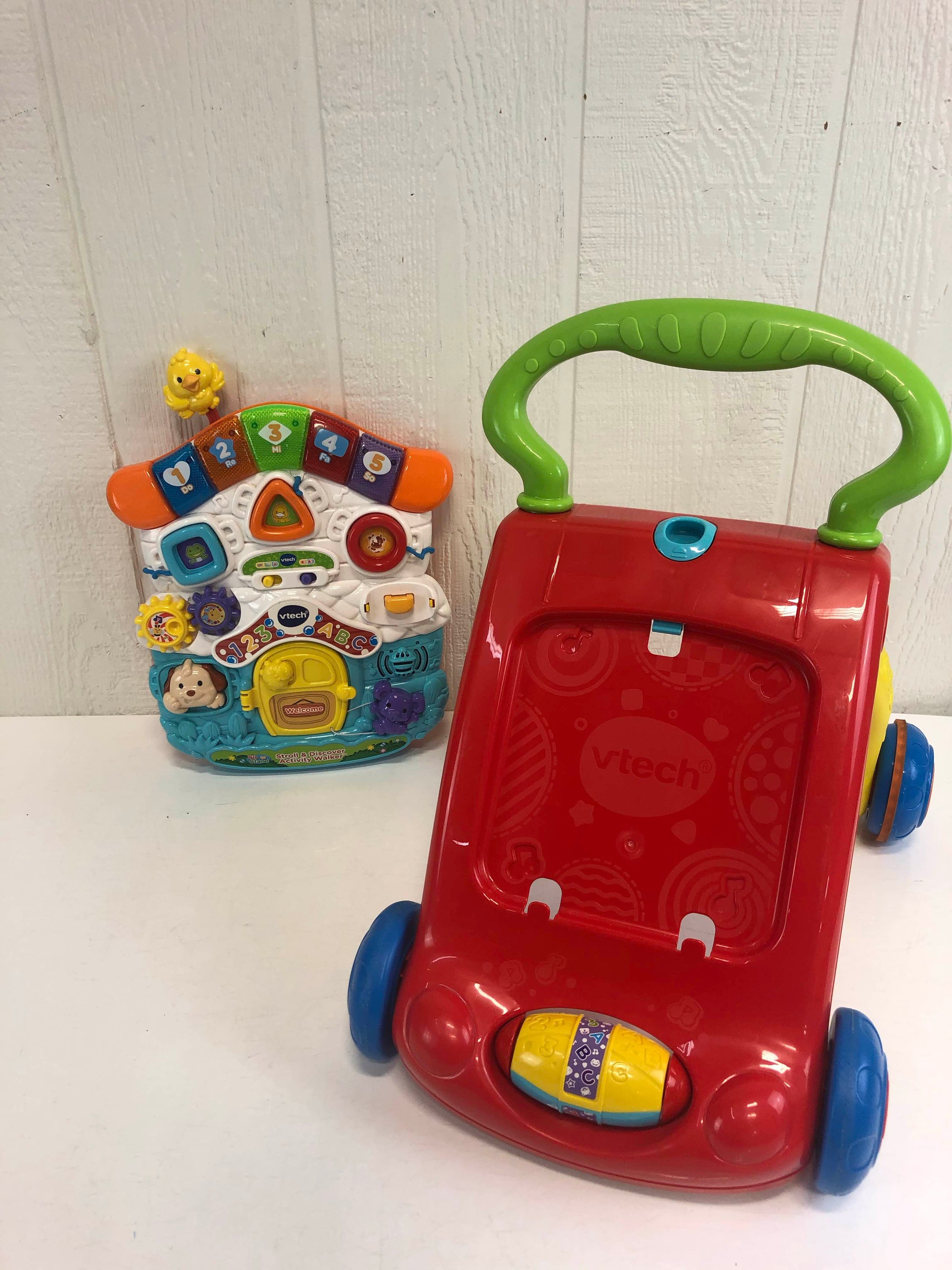 VTech Sit-To-Stand Learning Walker, Red — GoodBuy Gear