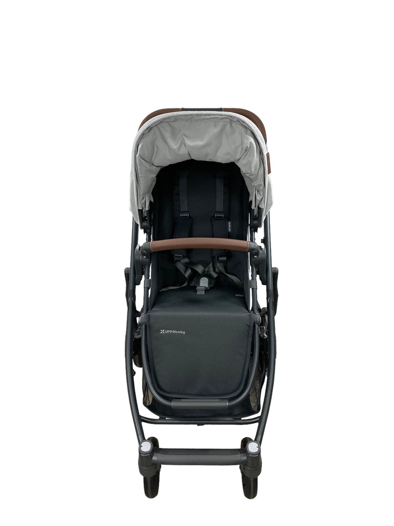UPPAbaby CRUZ V2 Stroller, Anthony(White and Grey Chenille), 2022