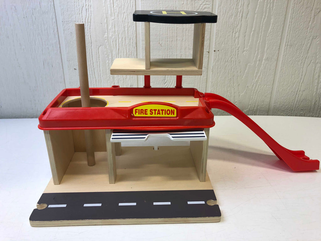 Train Track Fire Station