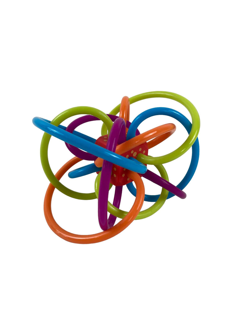 Manhattan Toy Winkel Rattle And Sensory Teether Toy