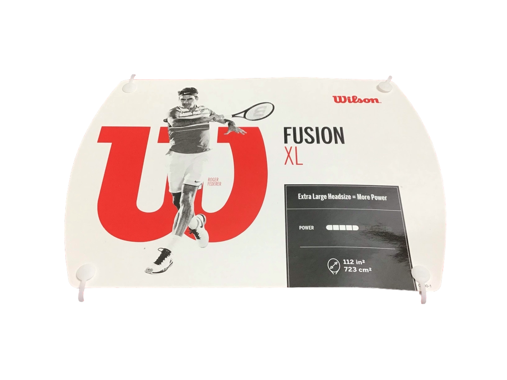 Wilson Fusion XL Tennis Racket, 112 Square Inch Head