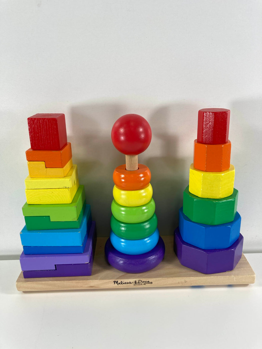 Melissa & Doug Geometric Stacker — GoodBuy Gear