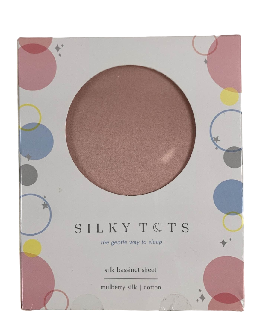 Silky Tots Silk Snoo Sheet, Blush — GoodBuy Gear