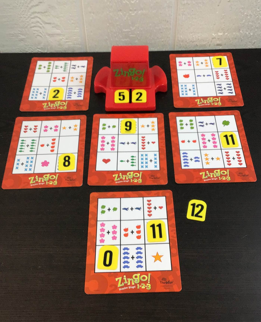 Think Fun Zingo! Number Bingo!