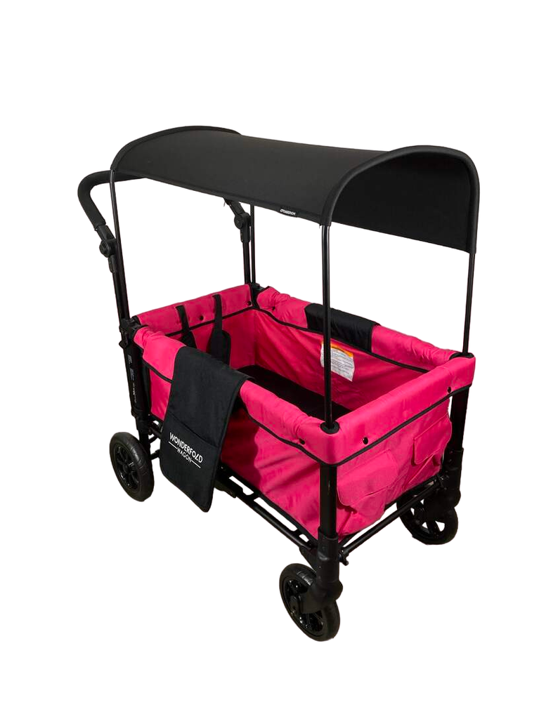 Wonderfold W1 Original Stroller Wagon, 2021, Fuschia Pink