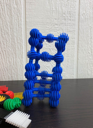 Rainbow Toyfrog Star Flex Building Blocks