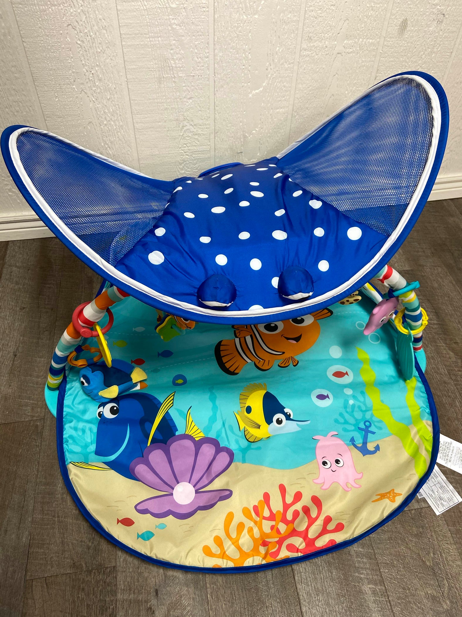 Disney Baby Finding Nemo Mr. Ray Ocean Lights Activity Gym — GoodBuy Gear