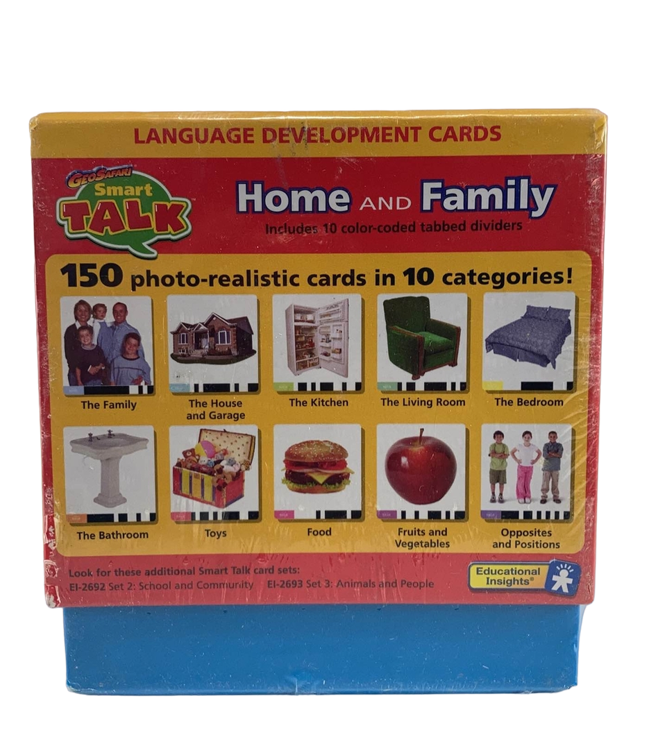 Educational Insights GeoSafari Smart Talk Language Development Cards ...