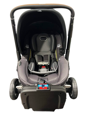 Evenflo Shyft Dual Ride Infant Car Seat Stroller Combo, Boone Gray, 20