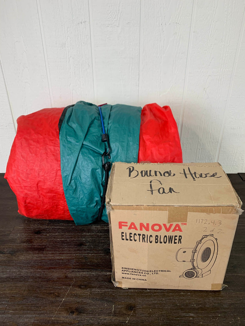 Bazoongi Bounce House With blower Fan