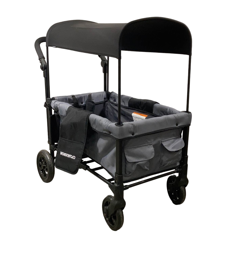 Wonderfold W1 Original Stroller Wagon, 2023, Smoky Gray — GoodBuy Gear