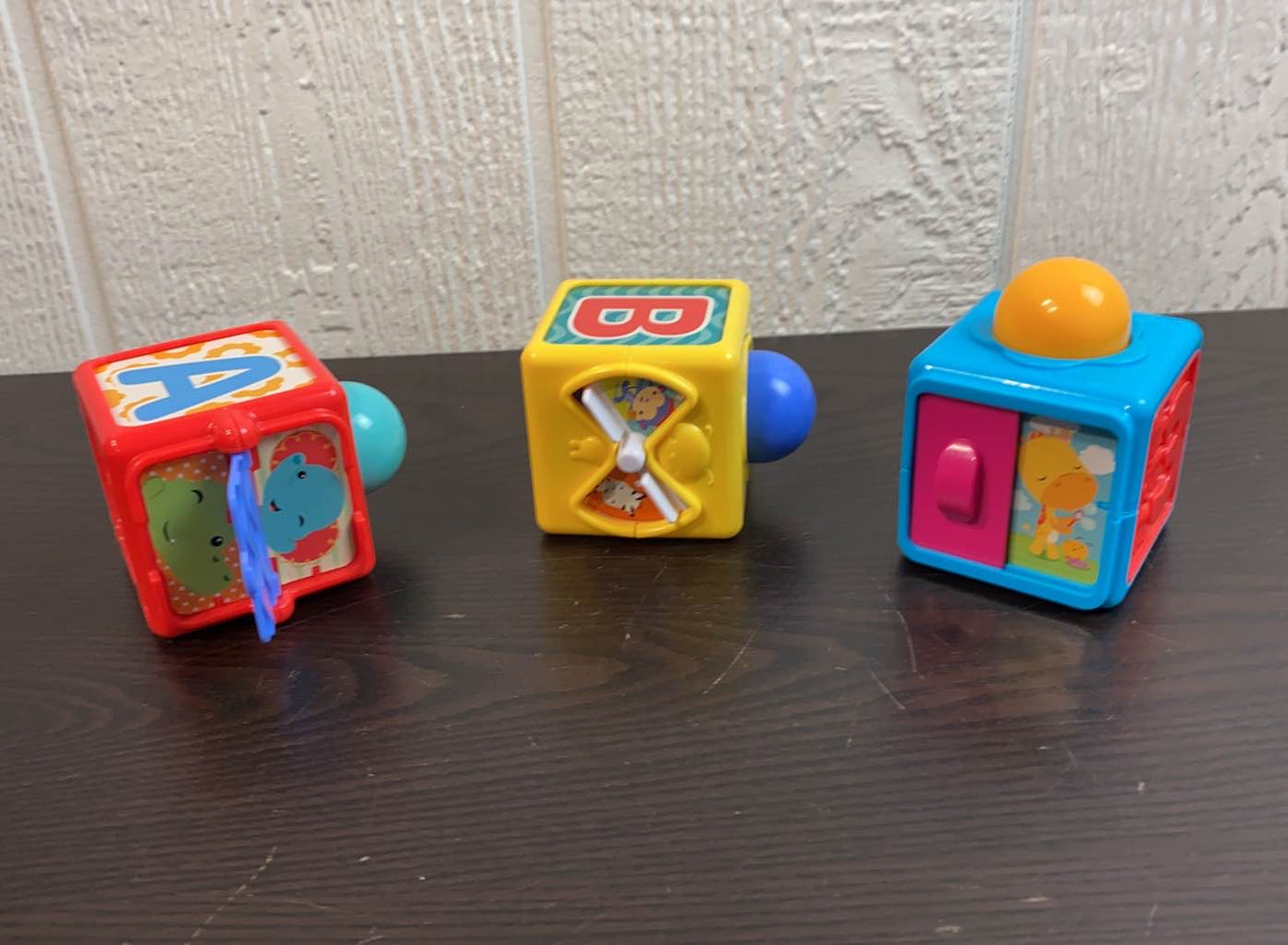 Fisher Price Brilliant Basics Stacking Action Blocks — GoodBuy Gear