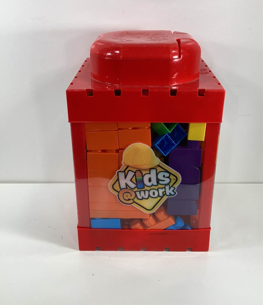 Kids@Work Bucket Of Blocks