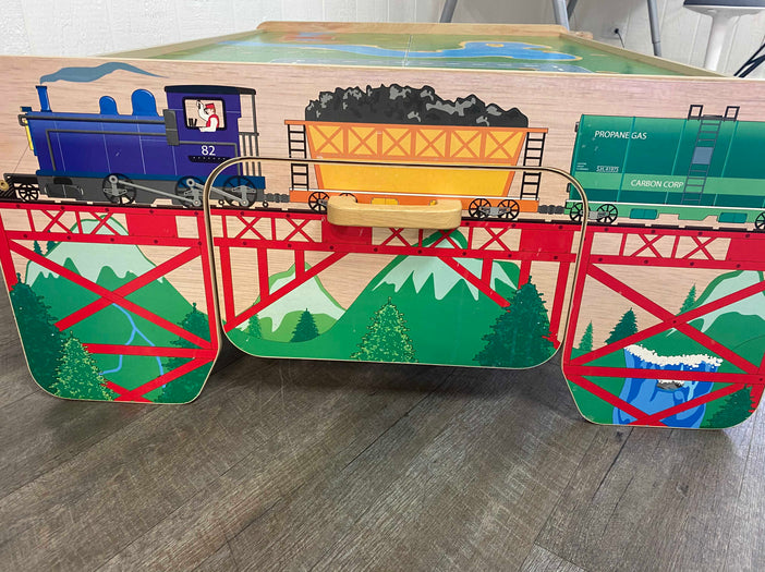 Wooden Train Table — GoodBuy Gear