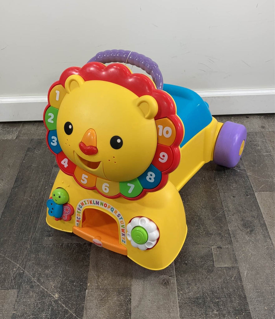 Fisher Price 3-in-1 Sit, Stride, and Ride Lion Toy
