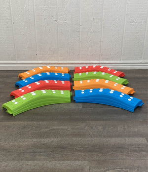 Special Supplies Wavy Circle Balance Beam Stepping Stones