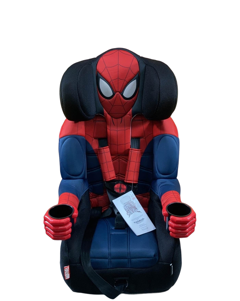 KidsEmbrace 2-in-1 Combination Harness Booster Car Seat, Spiderman, 20
