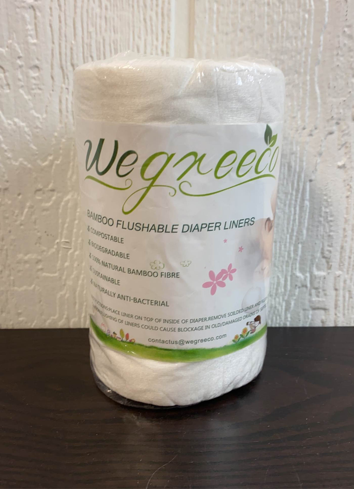Wegreeco Bamboo Flushable Diaper Liners — GoodBuy Gear