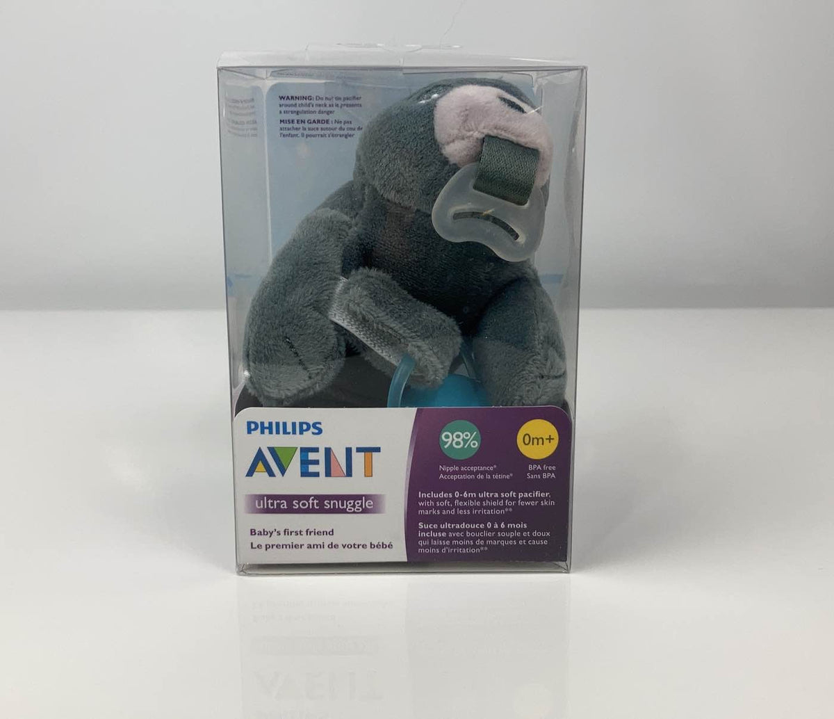 Philips Avent Soothie Snuggle Pacifier Holder, Seal — GoodBuy Gear