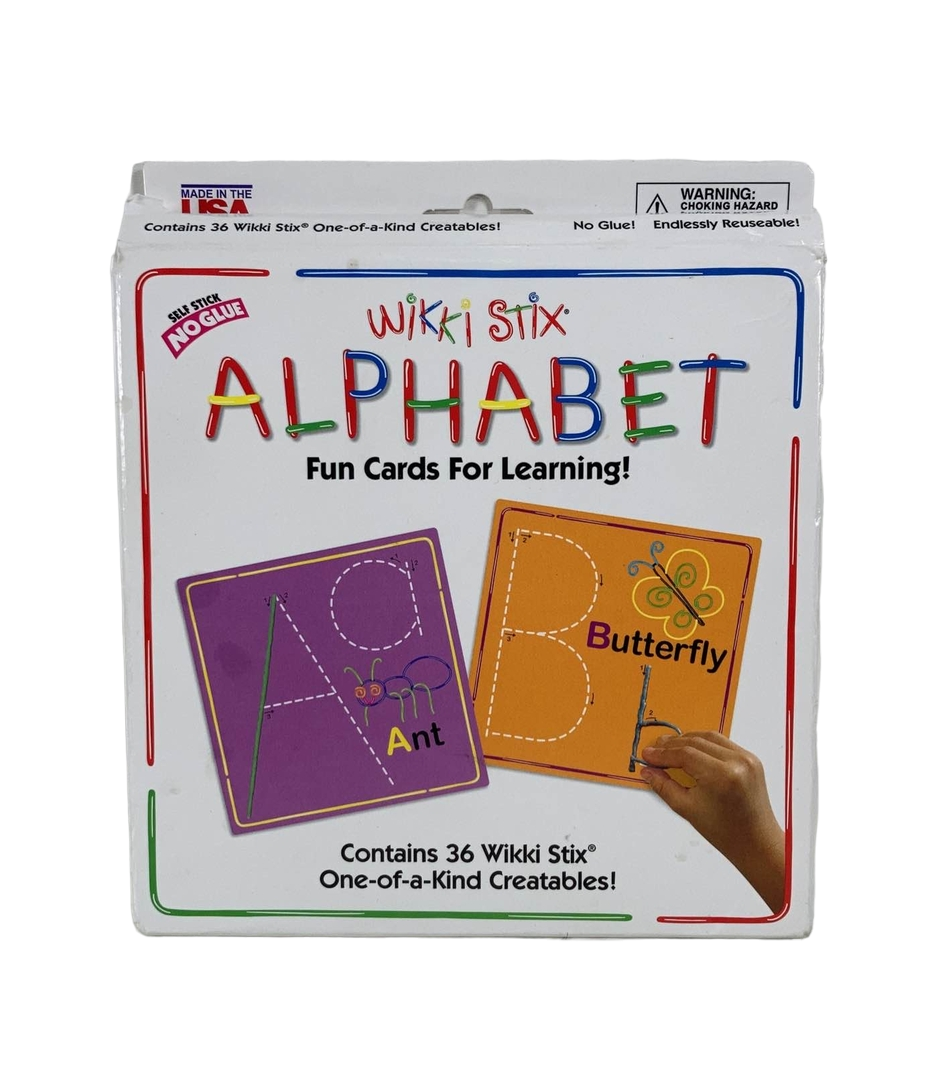 Wikki Stix Alphabet Cards — GoodBuy Gear