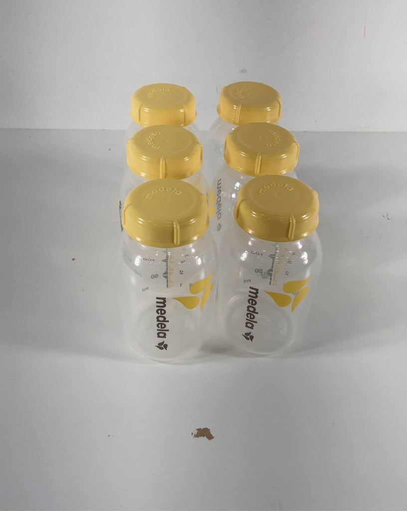 Medela Breast Milk Collection and Storage Bottles with Solid Lids