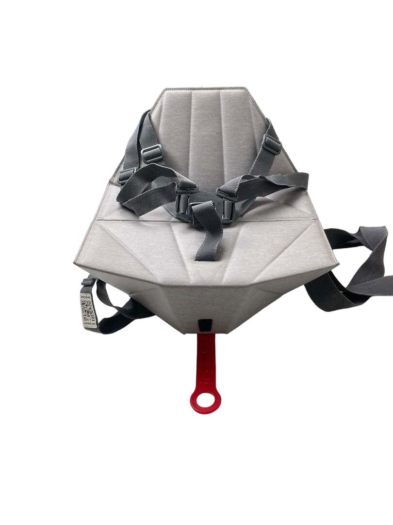 Bombol Pop-Up Booster, Pebble Grey — GoodBuy Gear