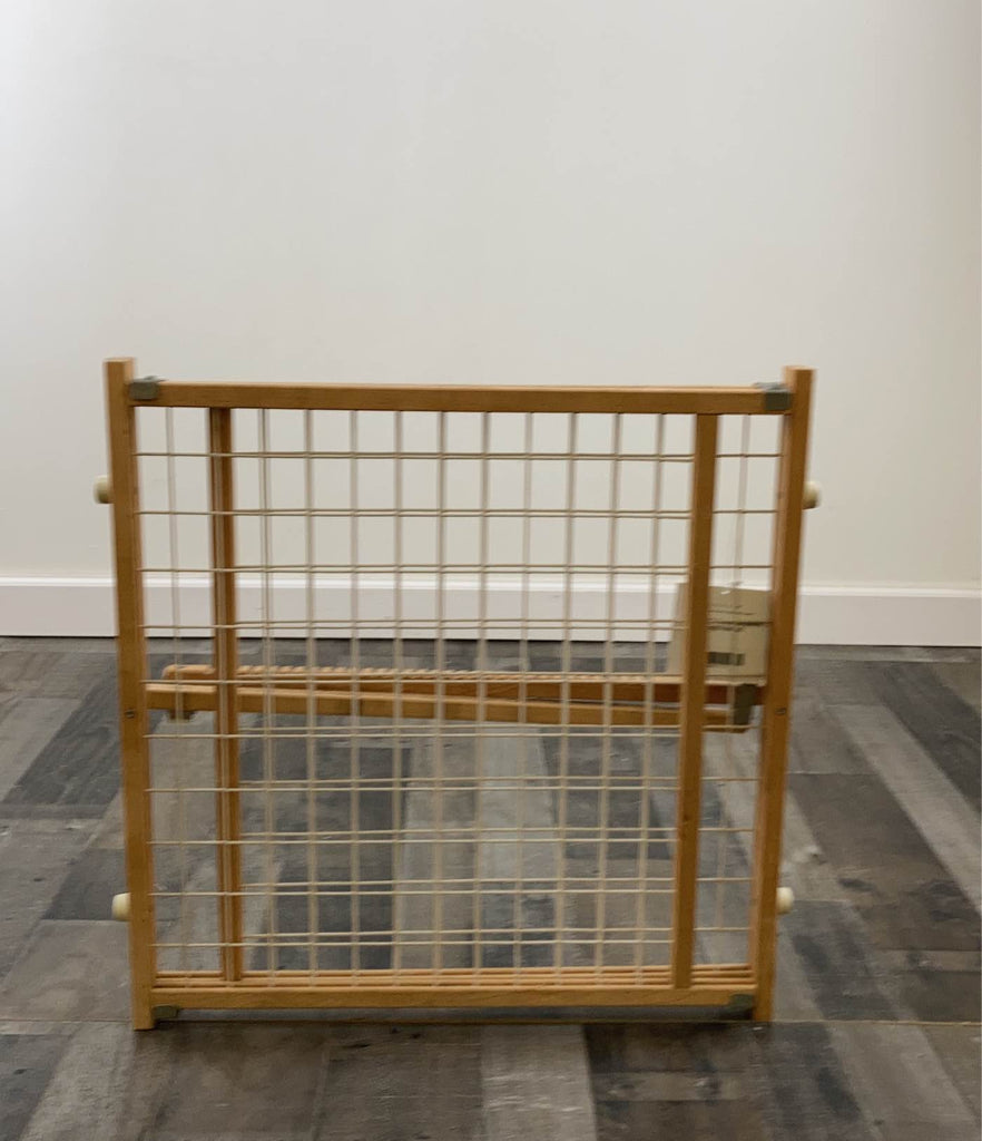 Evenflo Position And Lock Tall Pressure Mount Wood Gate