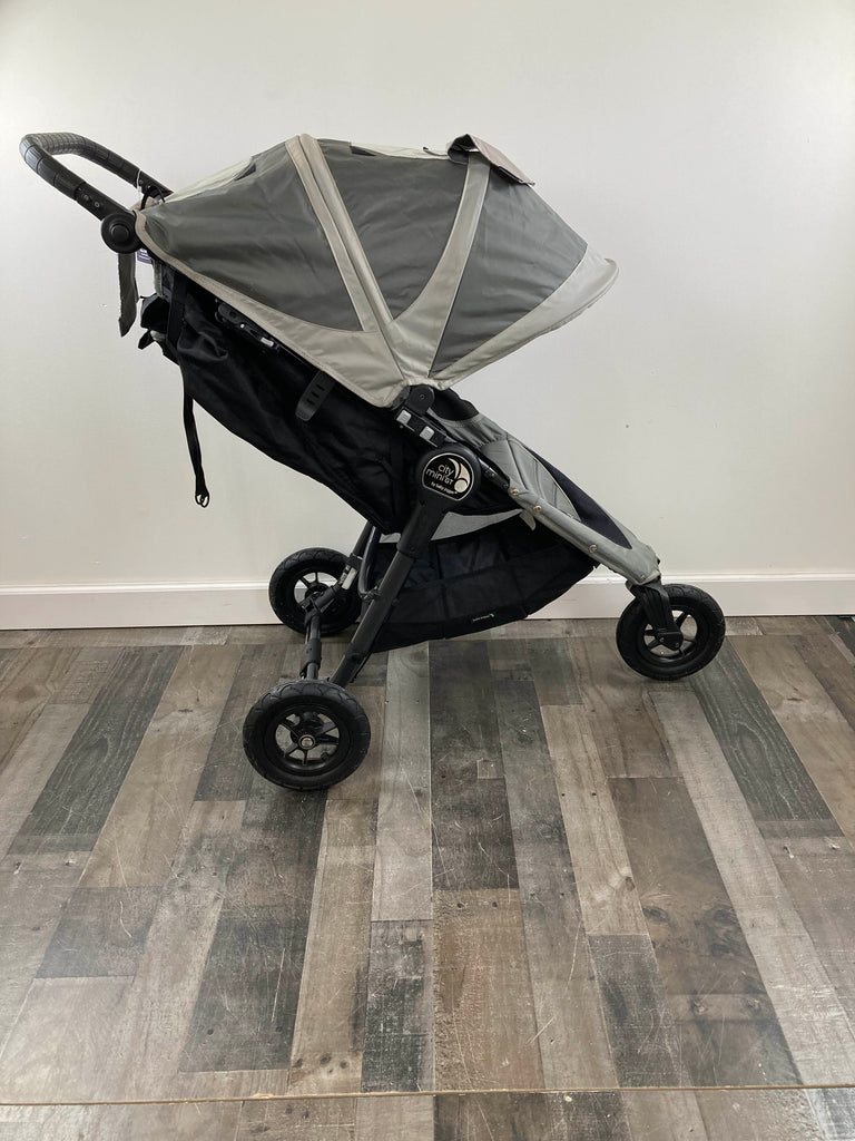 Baby Jogger City Mini GT Single Stroller, 2017, Steel Grey